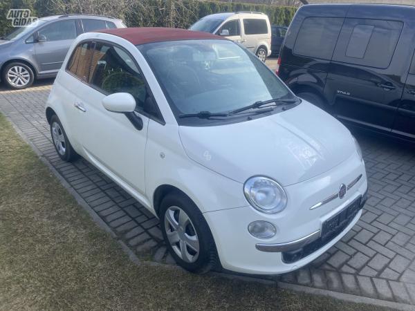 White Fiat 500 2014 in Vilkaviskis, with an engine capacity of 1.30 L and mileage of 170 thousand km for 3000 €, photo 3 on AUTOMOTO.COM.LV