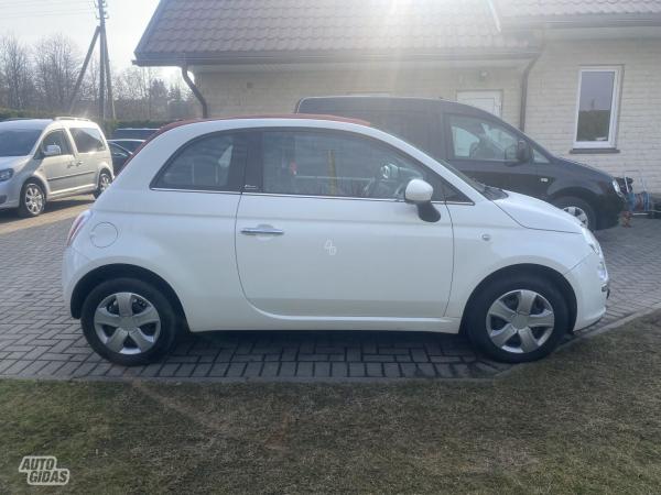 White Fiat 500 2014 in Vilkaviskis, with an engine capacity of 1.30 L and mileage of 170 thousand km for 3000 €, photo 4 on AUTOMOTO.COM.LV