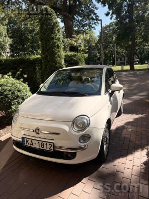 White Fiat 500 2015 in Riga, with an engine capacity of 1.20 L and mileage of 115 thousand km for 5000 €, photo 3 on AUTOMOTO.COM.LV