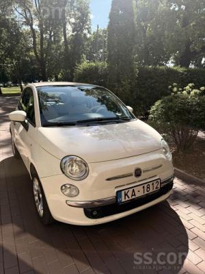 White Fiat 500 2015 in Riga, with an engine capacity of 1.20 L and mileage of 115 thousand km for 5000 €, photo 4 on AUTOMOTO.COM.LV