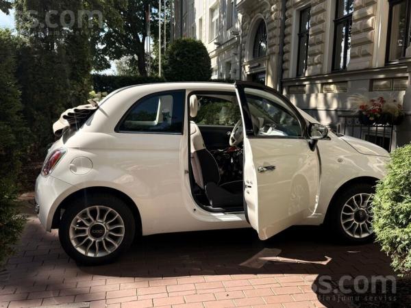 Белый Фиат 500 2015 в Рига, объемом двигателя 1.20 л и пробегом 115 тыс. км за 5000 €, фото 5 на AUTOMOTO.COM.LV