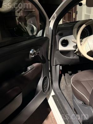 White Fiat 500 2015 in Riga, with an engine capacity of 1.20 L and mileage of 115 thousand km for 5000 €, photo 10 on AUTOMOTO.COM.LV