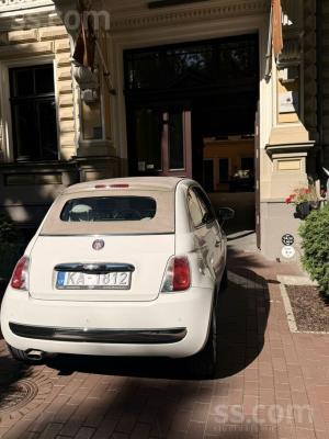 White Fiat 500 2015 in Riga, with an engine capacity of 1.20 L and mileage of 115 thousand km for 5000 €, photo 21 on AUTOMOTO.COM.LV