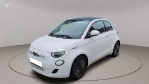 White Fiat 500 2021 in Vilnius, with an engine capacity of 0.00 L and mileage of 31 thousand km for 16500 €, photo 4 on AUTOMOTO.COM.LV