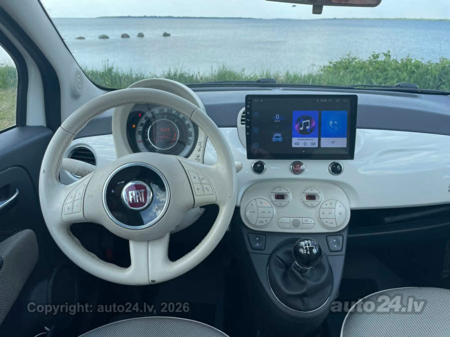 Белый Фиат 500 2008 в Таллин, объемом двигателя 1.30 л и пробегом 229 тыс. км за 2999 €, фото 13 на AUTOMOTO.COM.LV