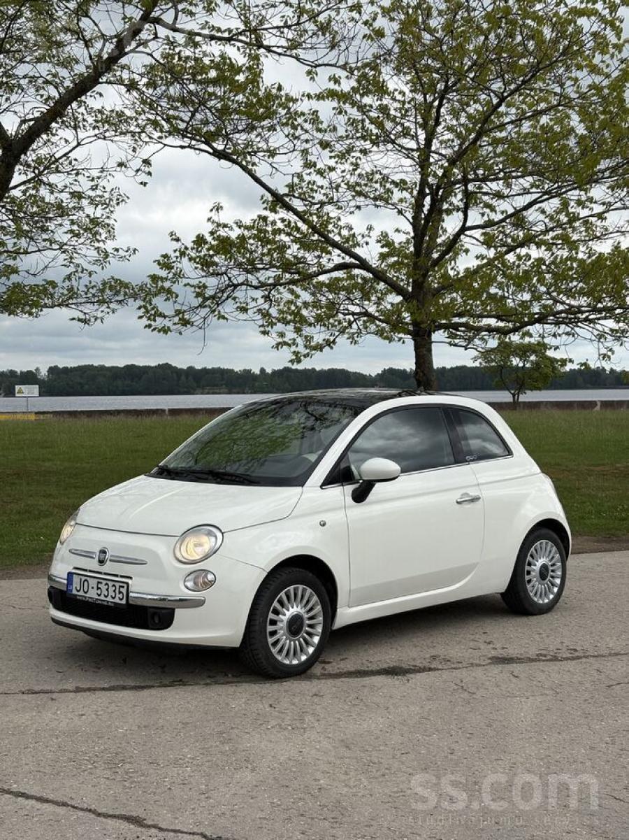 Balts Fiat 500 2008 Aizkraukle, ar dzinēja tilpumu 1.30 L un nobraukumu 196 tūkst. km par 3400 €, foto 1 vietnē AUTOMOTO.COM.LV