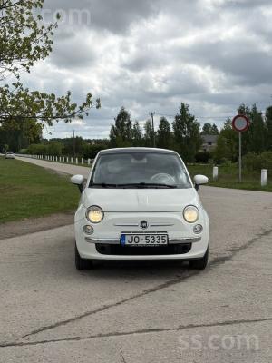 Balts Fiat 500 2008 Aizkraukle, ar dzinēja tilpumu 1.30 L un nobraukumu 196 tūkst. km par 3400 €, foto 3 vietnē AUTOMOTO.COM.LV