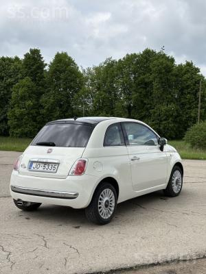 Balts Fiat 500 2008 Aizkraukle, ar dzinēja tilpumu 1.30 L un nobraukumu 196 tūkst. km par 3400 €, foto 5 vietnē AUTOMOTO.COM.LV