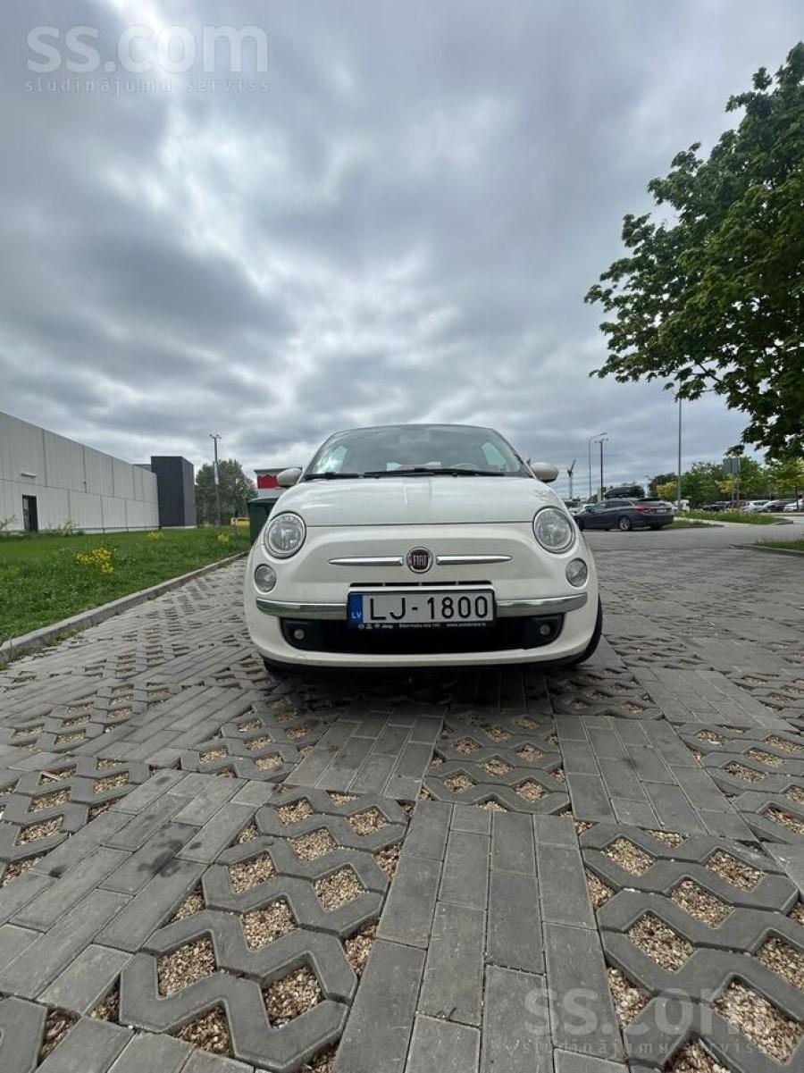 Balts Fiat 500 2014 Rīga, ar dzinēja tilpumu 1.20 L un nobraukumu 141 tūkst. km par 5000 €, foto 8 vietnē AUTOMOTO.COM.LV