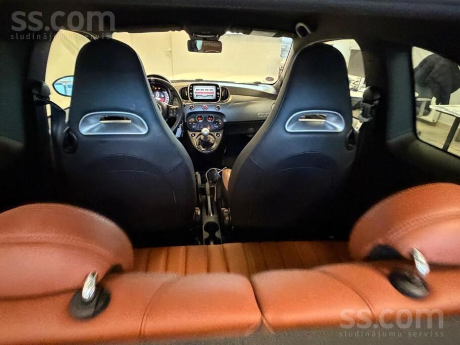 Balts Fiat 500 2019 Rīga, ar dzinēja tilpumu 1.40 L un nobraukumu 84 tūkst. km par 17800 €, foto 7 vietnē AUTOMOTO.COM.LV