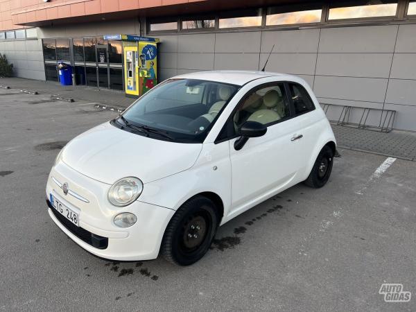 Balts Fiat 500 2008 Klaipėda, ar dzinēja tilpumu 1.30 L un nobraukumu 260 tūkst. km par 2170 €, foto 1 vietnē AUTOMOTO.COM.LV