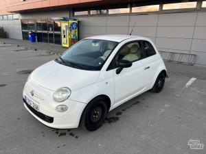 White Fiat 500 2008 in Klaipeda, with an engine capacity of 1.30 L and mileage of 260 thousand km for 2170 €, photo  on AUTOMOTO.COM.LV