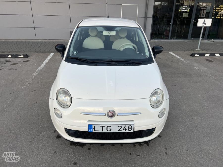 Balts Fiat 500 2008 Klaipėda, ar dzinēja tilpumu 1.30 L un nobraukumu 260 tūkst. km par 2170 €, foto 2 vietnē AUTOMOTO.COM.LV