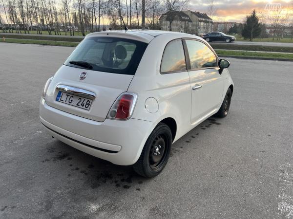 Balts Fiat 500 2008 Klaipėda, ar dzinēja tilpumu 1.30 L un nobraukumu 260 tūkst. km par 2170 €, foto 6 vietnē AUTOMOTO.COM.LV