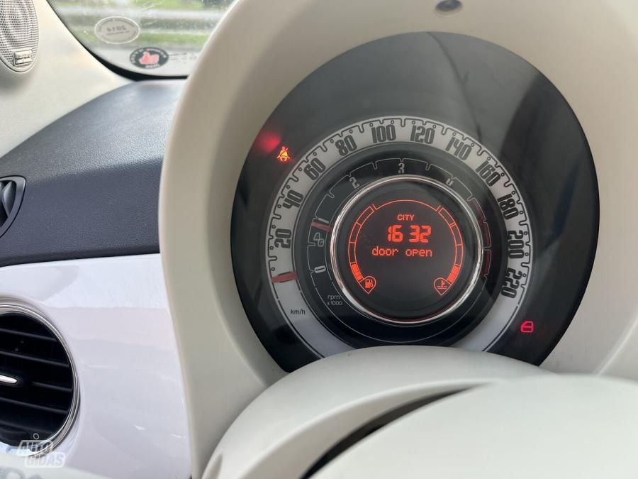 Balts Fiat 500 2008 Klaipėda, ar dzinēja tilpumu 1.30 L un nobraukumu 260 tūkst. km par 2170 €, foto 16 vietnē AUTOMOTO.COM.LV