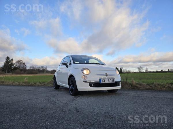 Balts Fiat 500 2008 Liepāja, ar dzinēja tilpumu 1.50 L un nobraukumu 191 tūkst. km par 2500 €, foto 1 vietnē AUTOMOTO.COM.LV