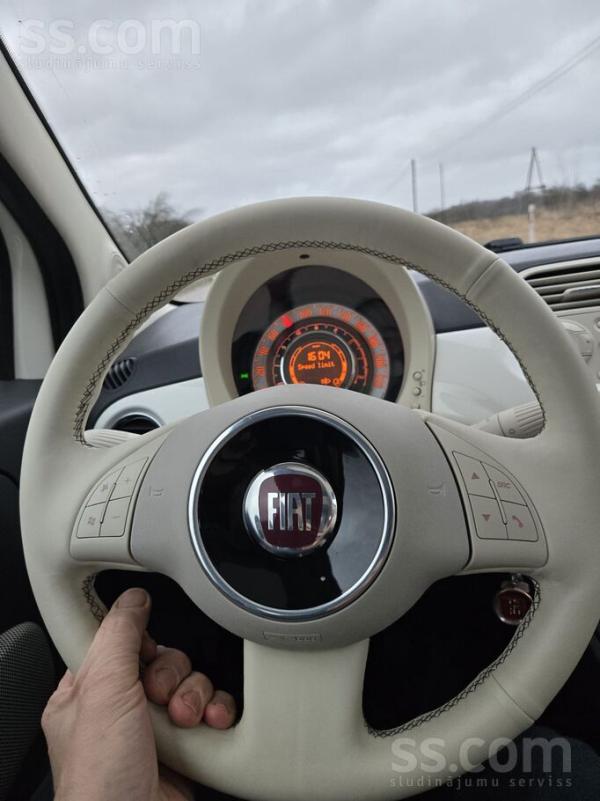 Balts Fiat 500 2008 Liepāja, ar dzinēja tilpumu 1.50 L un nobraukumu 191 tūkst. km par 2500 €, foto 7 vietnē AUTOMOTO.COM.LV