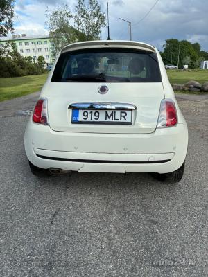 Balts Fiat 500 2008 Tallina, ar dzinēja tilpumu 1.40 L un nobraukumu 145 tūkst. km par 1499 €, foto 5 vietnē AUTOMOTO.COM.LV