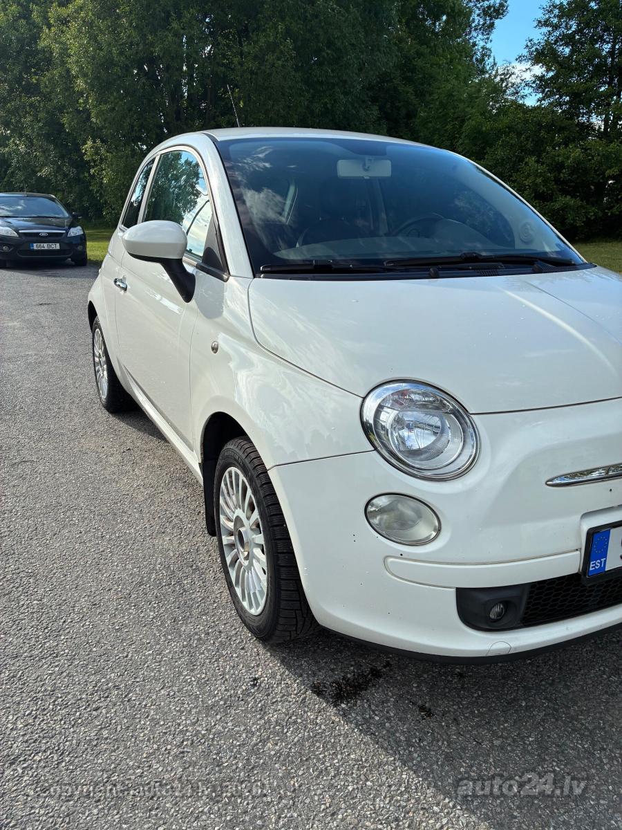 Balts Fiat 500 2008 Tallina, ar dzinēja tilpumu 1.40 L un nobraukumu 145 tūkst. km par 1499 €, foto 6 vietnē AUTOMOTO.COM.LV