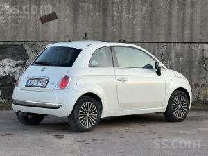 White Fiat 500 2008 in Liepaja, with an engine capacity of 1.40 L and mileage of 228 thousand km for 3525 €, photo 4 on AUTOMOTO.COM.LV