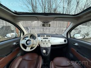 White Fiat 500 2008 in Liepaja, with an engine capacity of 1.40 L and mileage of 228 thousand km for 3525 €, photo 8 on AUTOMOTO.COM.LV