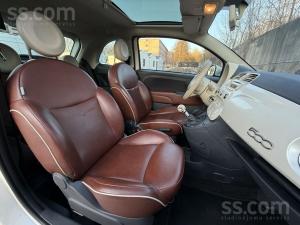 White Fiat 500 2008 in Liepaja, with an engine capacity of 1.40 L and mileage of 228 thousand km for 3525 €, photo 11 on AUTOMOTO.COM.LV