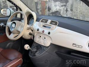 White Fiat 500 2008 in Liepaja, with an engine capacity of 1.40 L and mileage of 228 thousand km for 3525 €, photo 13 on AUTOMOTO.COM.LV