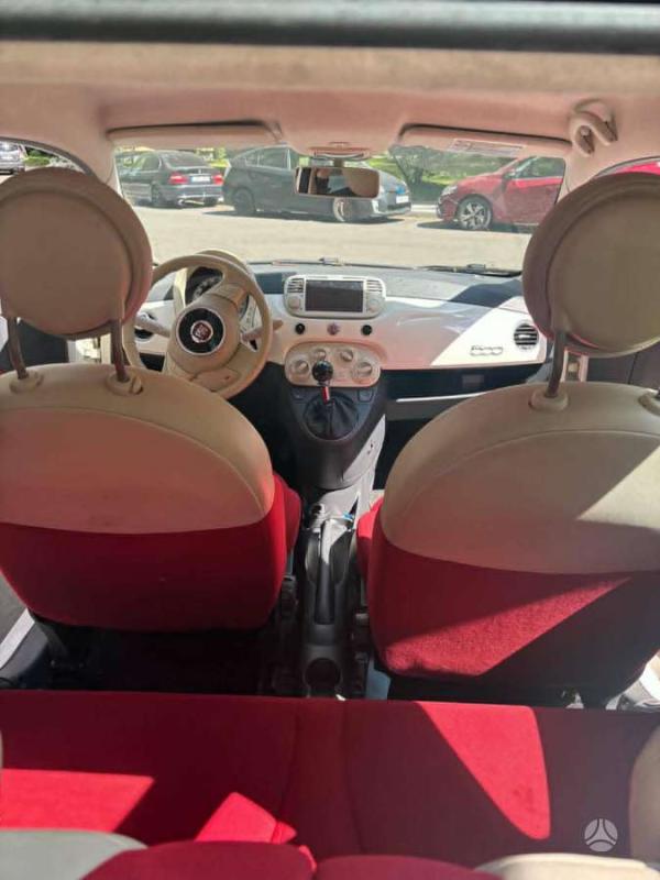 Balts Fiat 500 2008 Viļņa, ar dzinēja tilpumu 1.20 L un nobraukumu 145 tūkst. km par 3200 €, foto 3 vietnē AUTOMOTO.COM.LV