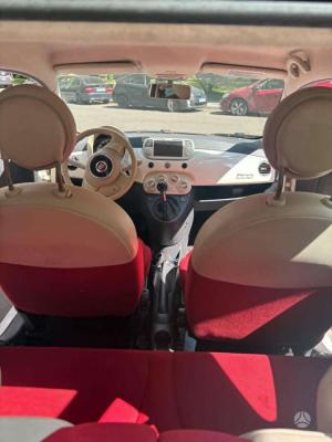 White Fiat 500 2008 in Vilnius, with an engine capacity of 1.20 L and mileage of 145 thousand km for 3200 €, photo 4 on AUTOMOTO.COM.LV