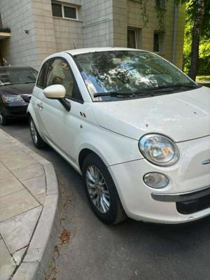 White Fiat 500 2008 in Vilnius, with an engine capacity of 1.20 L and mileage of 145 thousand km for 3200 €, photo 14 on AUTOMOTO.COM.LV