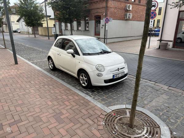Balts Fiat 500 2008 Marijampole, ar dzinēja tilpumu 1.24 L un nobraukumu 147 tūkst. km par 2500 €, foto 3 vietnē AUTOMOTO.COM.LV
