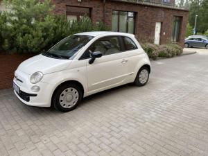 Balts Fiat 500 2008 Viļņa, ar dzinēja tilpumu 1.24 L un nobraukumu 218 tūkst. km par 1999 €, foto  vietnē AUTOMOTO.COM.LV