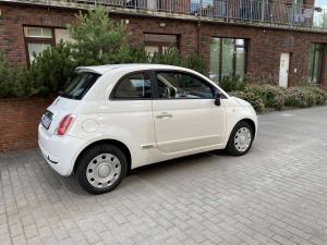 White Fiat 500 2008 in Vilnius, with an engine capacity of 1.24 L and mileage of 218 thousand km for 1999 €, photo 7 on AUTOMOTO.COM.LV