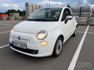 White Fiat 500 2008 in Daugavpils, with an engine capacity of 1.40 L and mileage of 0 thousand km for 3600 €, photo  on AUTOMOTO.COM.LV