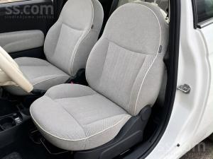White Fiat 500 2008 in Daugavpils, with an engine capacity of 1.40 L and mileage of 0 thousand km for 3600 €, photo 6 on AUTOMOTO.COM.LV