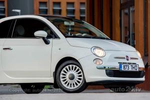 White Fiat 500 2008 in Tartu, with an engine capacity of 1.20 L and mileage of 105 thousand km for 2899 €, photo 5 on AUTOMOTO.COM.LV