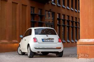 White Fiat 500 2008 in Tartu, with an engine capacity of 1.20 L and mileage of 105 thousand km for 2899 €, photo 10 on AUTOMOTO.COM.LV
