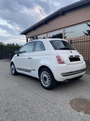Balts Fiat 500 2008 Viļņa, ar dzinēja tilpumu 1.20 L un nobraukumu 93 tūkst. km par 3450 €, foto 6 vietnē AUTOMOTO.COM.LV