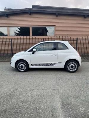 Balts Fiat 500 2008 Viļņa, ar dzinēja tilpumu 1.20 L un nobraukumu 93 tūkst. km par 3450 €, foto 7 vietnē AUTOMOTO.COM.LV