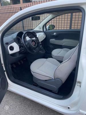 Balts Fiat 500 2008 Viļņa, ar dzinēja tilpumu 1.20 L un nobraukumu 93 tūkst. km par 3450 €, foto 10 vietnē AUTOMOTO.COM.LV