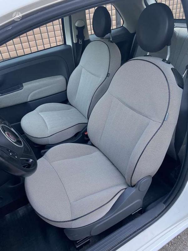 Balts Fiat 500 2008 Viļņa, ar dzinēja tilpumu 1.20 L un nobraukumu 93 tūkst. km par 3450 €, foto 10 vietnē AUTOMOTO.COM.LV