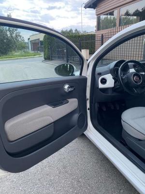 Balts Fiat 500 2008 Viļņa, ar dzinēja tilpumu 1.20 L un nobraukumu 93 tūkst. km par 3450 €, foto 13 vietnē AUTOMOTO.COM.LV