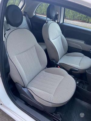 Balts Fiat 500 2008 Viļņa, ar dzinēja tilpumu 1.20 L un nobraukumu 93 tūkst. km par 3450 €, foto 15 vietnē AUTOMOTO.COM.LV