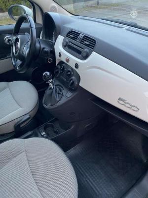 Balts Fiat 500 2008 Viļņa, ar dzinēja tilpumu 1.20 L un nobraukumu 93 tūkst. km par 3450 €, foto 16 vietnē AUTOMOTO.COM.LV