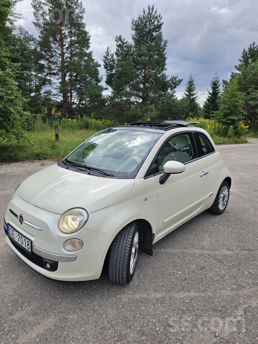 Balts Fiat 500 2008 Jūrmala, ar dzinēja tilpumu 1.40 L un nobraukumu 150 tūkst. km par 3550 €, foto 5 vietnē AUTOMOTO.COM.LV