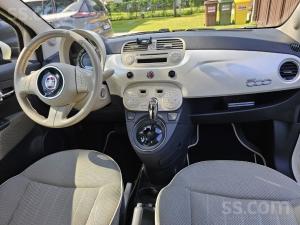 White Fiat 500 2008 in Riga, with an engine capacity of 1.40 L and mileage of 150 thousand km for 3500 €, photo 9 on AUTOMOTO.COM.LV