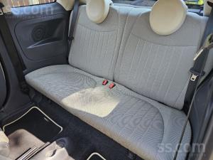 White Fiat 500 2008 in Riga, with an engine capacity of 1.40 L and mileage of 150 thousand km for 3500 €, photo 10 on AUTOMOTO.COM.LV