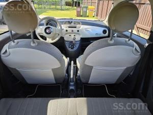 White Fiat 500 2008 in Riga, with an engine capacity of 1.40 L and mileage of 150 thousand km for 3500 €, photo 11 on AUTOMOTO.COM.LV