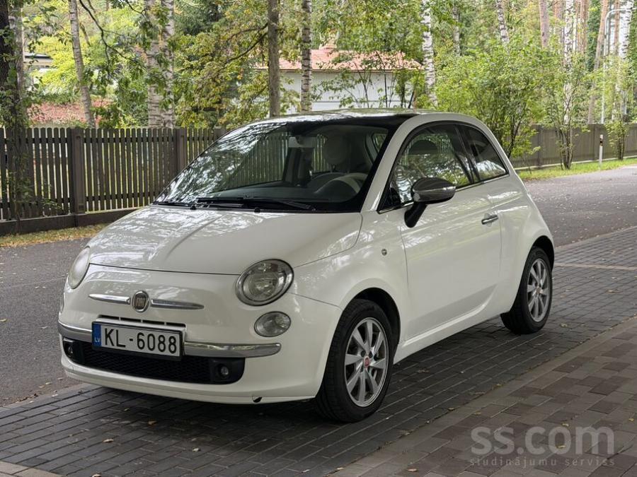 Balts Fiat 500 2008 Jūrmala, ar dzinēja tilpumu 1.40 L un nobraukumu 196 tūkst. km par 2200 €, foto 4 vietnē AUTOMOTO.COM.LV