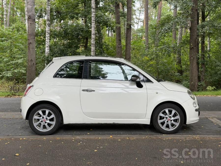 Balts Fiat 500 2008 Jūrmala, ar dzinēja tilpumu 1.40 L un nobraukumu 196 tūkst. km par 2200 €, foto 9 vietnē AUTOMOTO.COM.LV